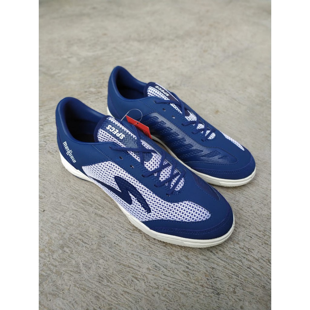 Jual Sepatu Futsal Original Specs Metasala Galaxy Blue/White | Shopee ...