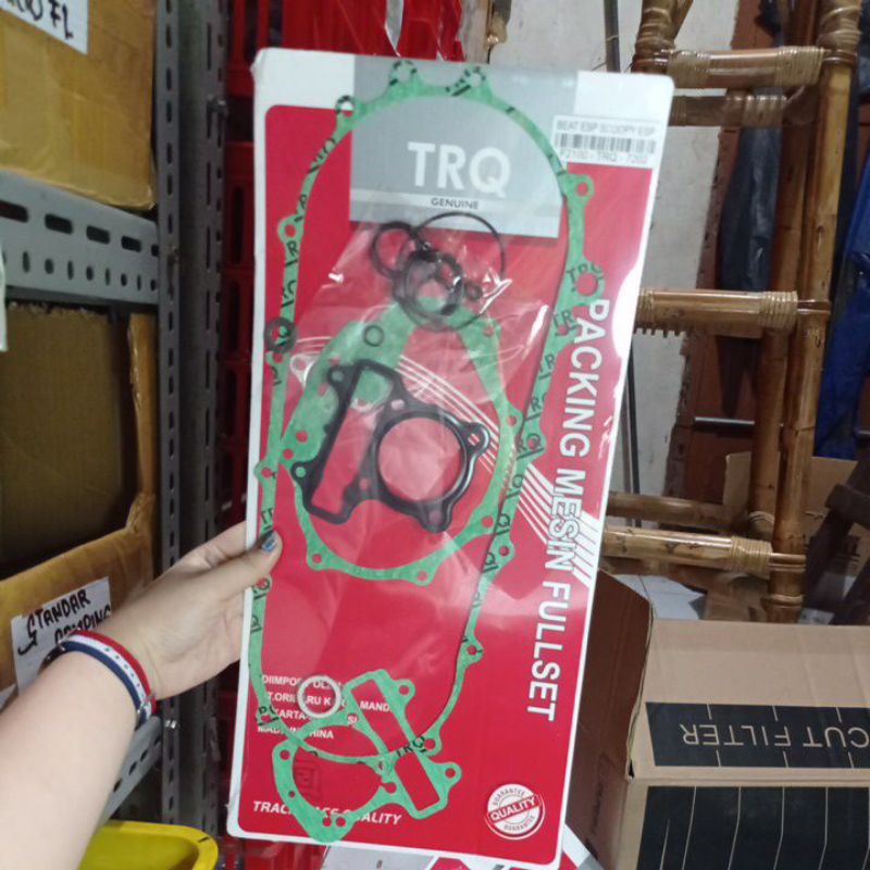 Jual Fullset (TRQ) BEAT ESP fulset full set paking gasket perpak | Shopee Indonesia