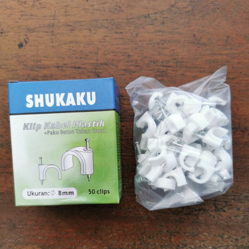 Jual KLEM KABEL SHUKAKU 8MM 8 MM / PENJEPIT KABEL UKURAN 8MM / KLEM ...