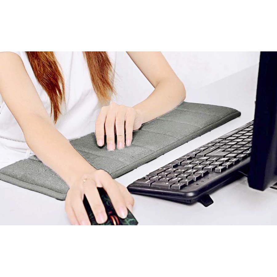 Jual Bantalan Pergelangan Tangan Keyboard Pad Ultra Memory Foam ...