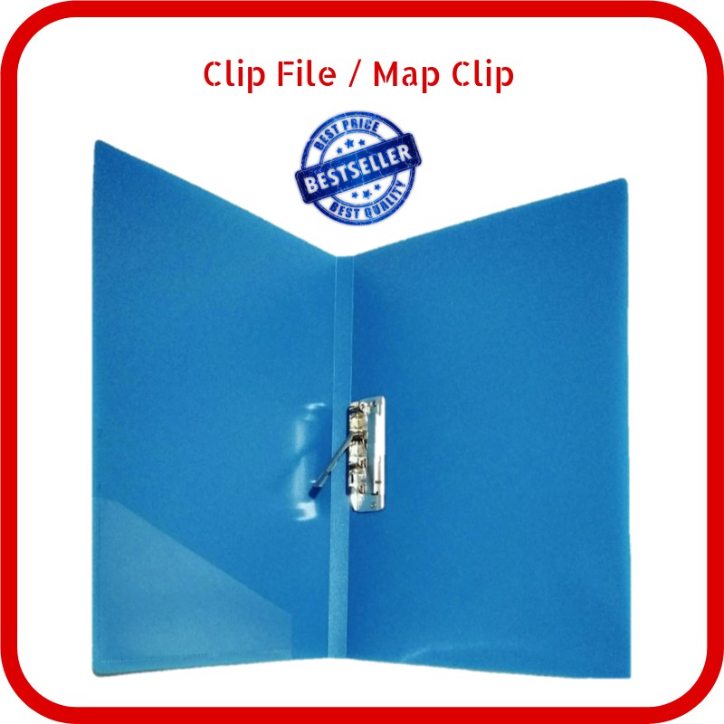 Jual Clip File Folio Biru | Shopee Indonesia