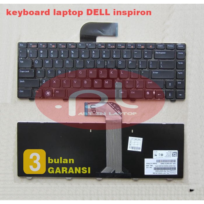 Jual Keyboard Laptop ORIGINAL Dell Inspiron 14R N4050 N4110 M4040 ...