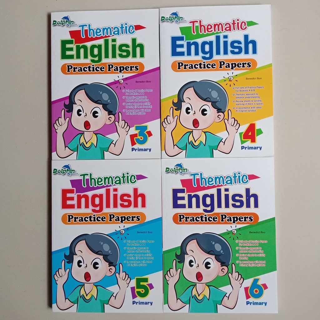 Jual Buku Thematic English Practice Papers Primary 3 - 6 (Pilihan Per ...