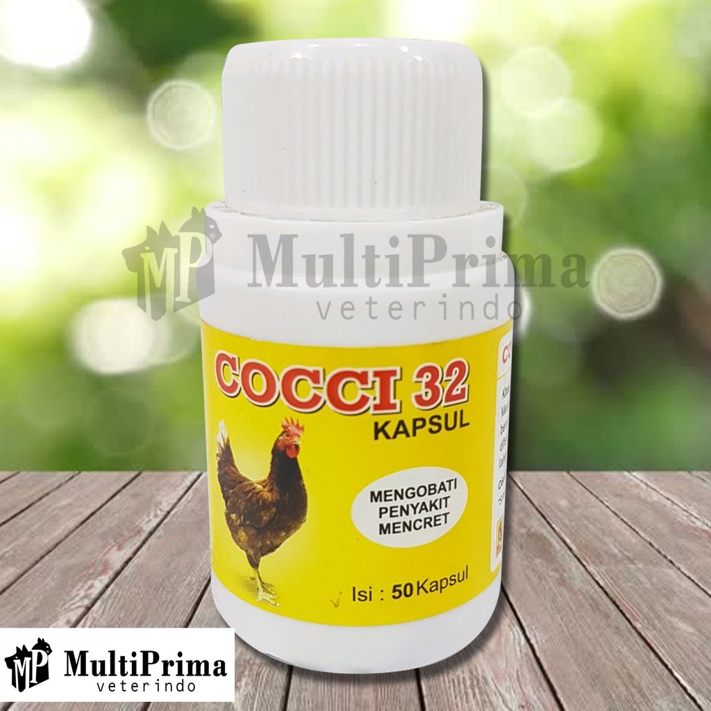 Jual Obat Mencret Ayam COCCI 32 Isi 50 Kapsul EKA FARMA | Shopee Indonesia