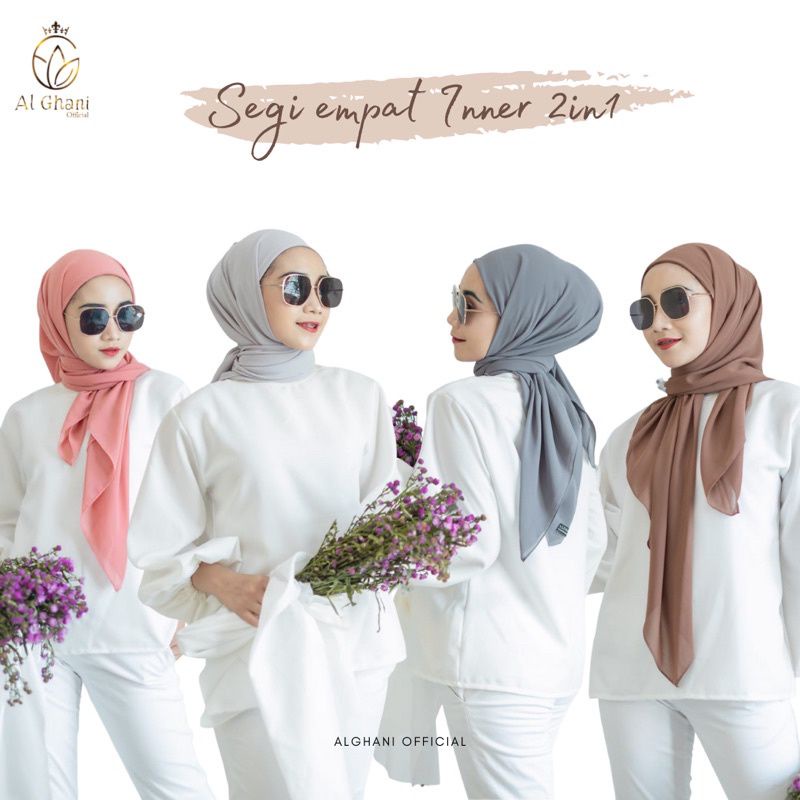 Jual Lesti Hijab Segitiga Inner 2in1 Ceruty Babydoll / Segitiga Inner 2 ...