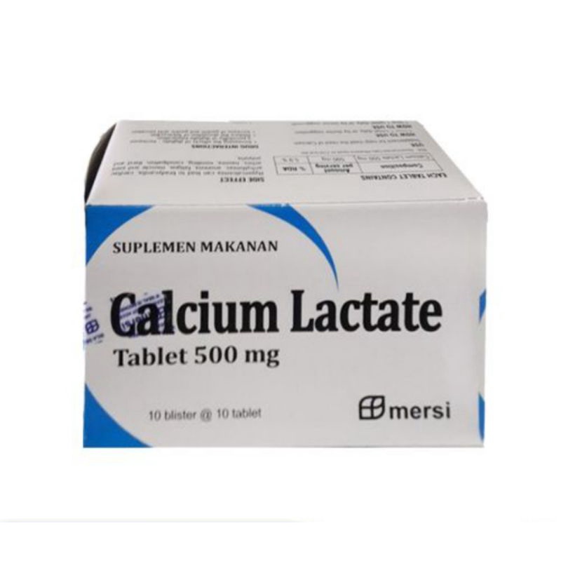 Jual Calcium Lactate Strip 10 Tablet | Shopee Indonesia