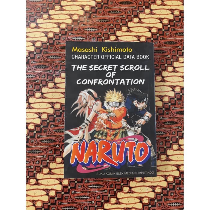 Jual Naruto The Secret Scroll Of Confrontation by Masashi Kishimoto ...