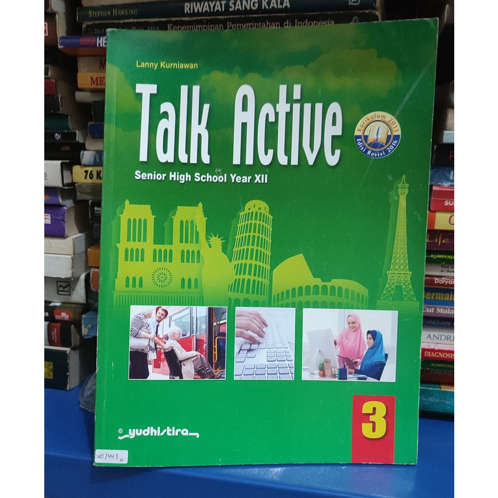 Jual BUKU BEKAS TALK ACTIVE SMA/MA KELAS 1/2/3 YUDISTIRA | Shopee Indonesia