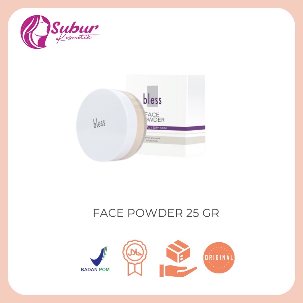 Jual Bless Face Powder 21Gr Kulit Normal | Shopee Indonesia