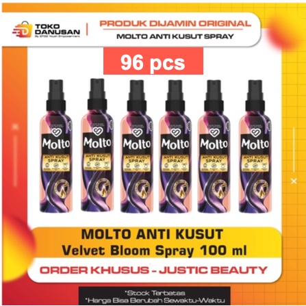 Jual [Order Khusus Justic Beauty 96 pcs] Molto Anti Kusut Spray - 100 ...
