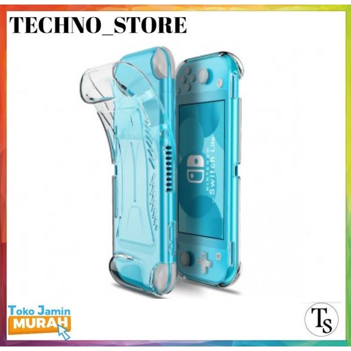 Jual Nintendo Switch Lite Protective Case Cover Shockproof Clear - TPU ...
