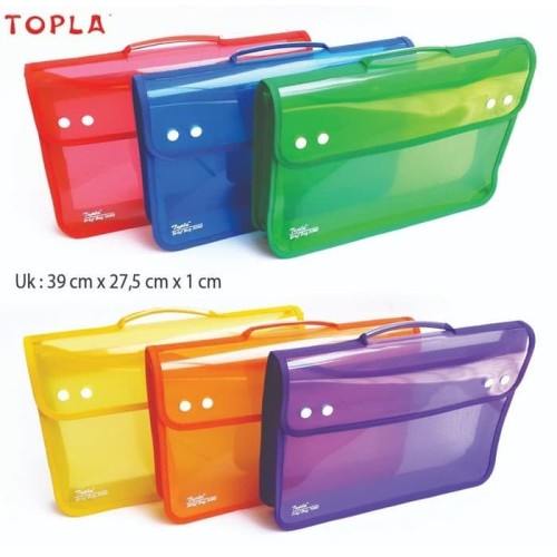 Jual Topla Brief Bag BB 3080 Tas Map- Map Jinjing / Tas Kancing Jenia ...