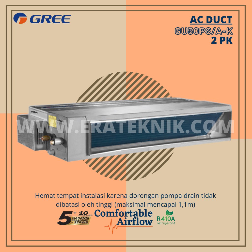 Jual AC DUCT GREE 2PK - 5PK NON-INVERTER | Shopee Indonesia