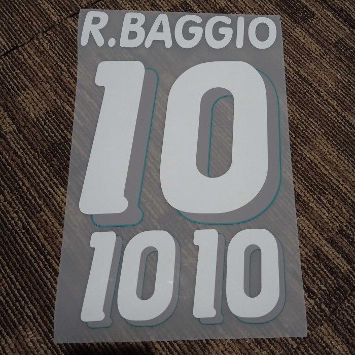 Jual 1994 ROBERTO BAGGIO #10 Italy Nameset DTF | Shopee Indonesia