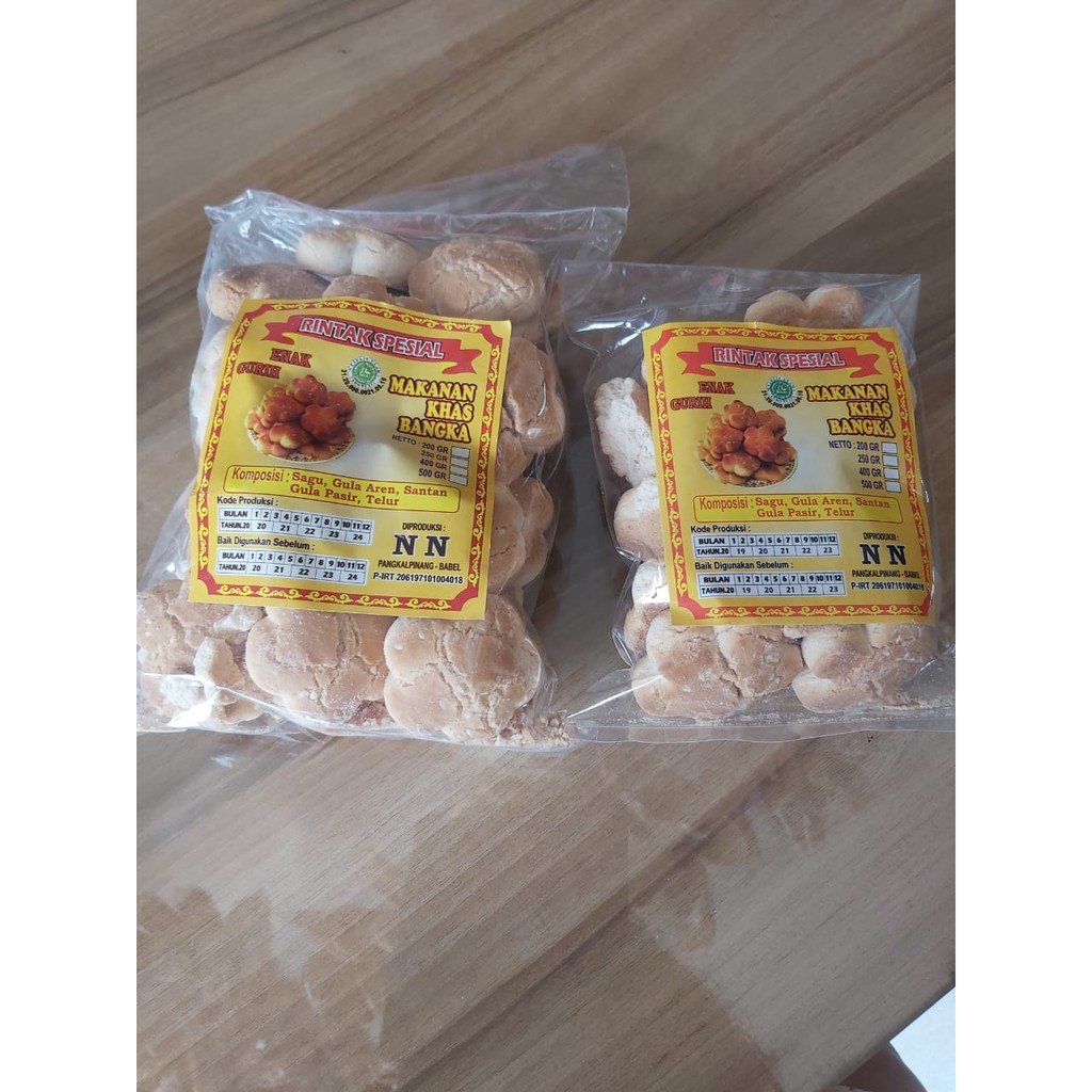 Jual Kue - Rintak Bangka Cap NN - Rintak Khas Bangka 500gr | Shopee ...