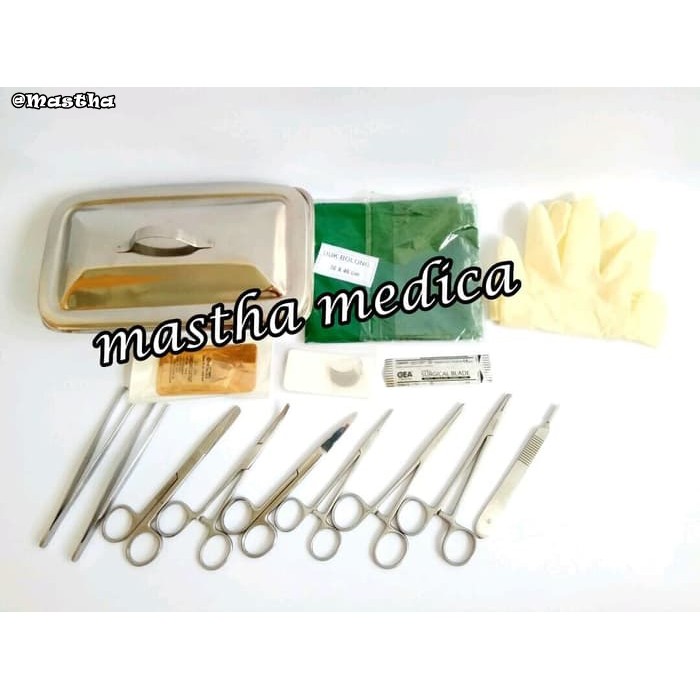Jual Alat Bedah Intrumen Operasi kecil Sirkumsisi Khitan Minor Set ...
