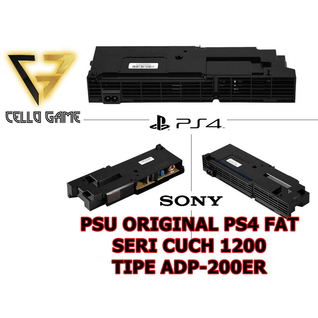 Jual power supply Ps4 Fat Tebal original ADP-200ER P1A power suplai ...