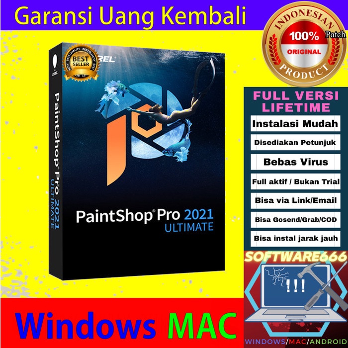 Jual Corel PaintShop Pro 2021 23 [WIN] | Shopee Indonesia