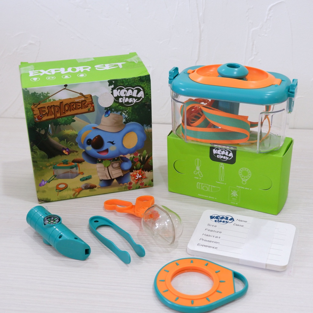 Jual Koala Diary Basic Explorer Set mainan anak Mini Aquarium Anak ...