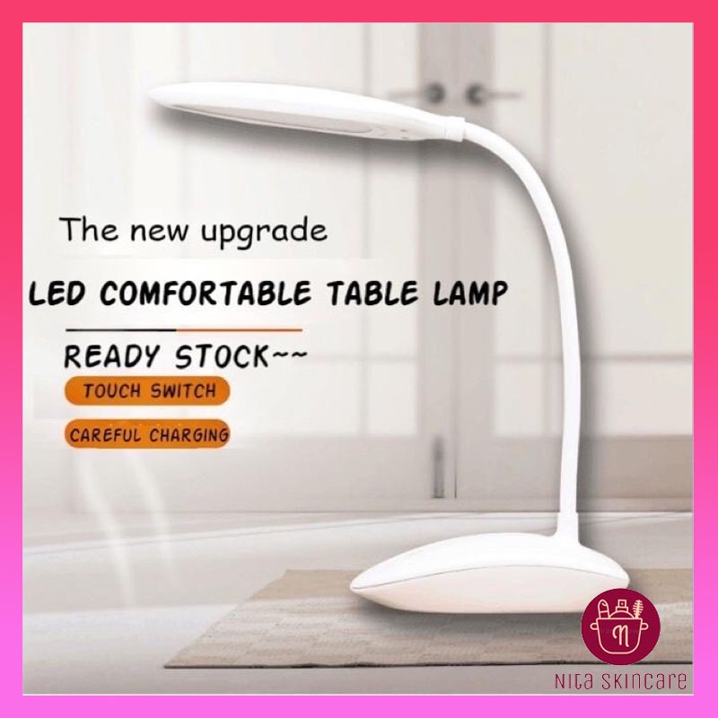 Jual Lampu Belajar LED Lampu Belajar Lampu Meja 14 LED 3 Mode Sentuh ...