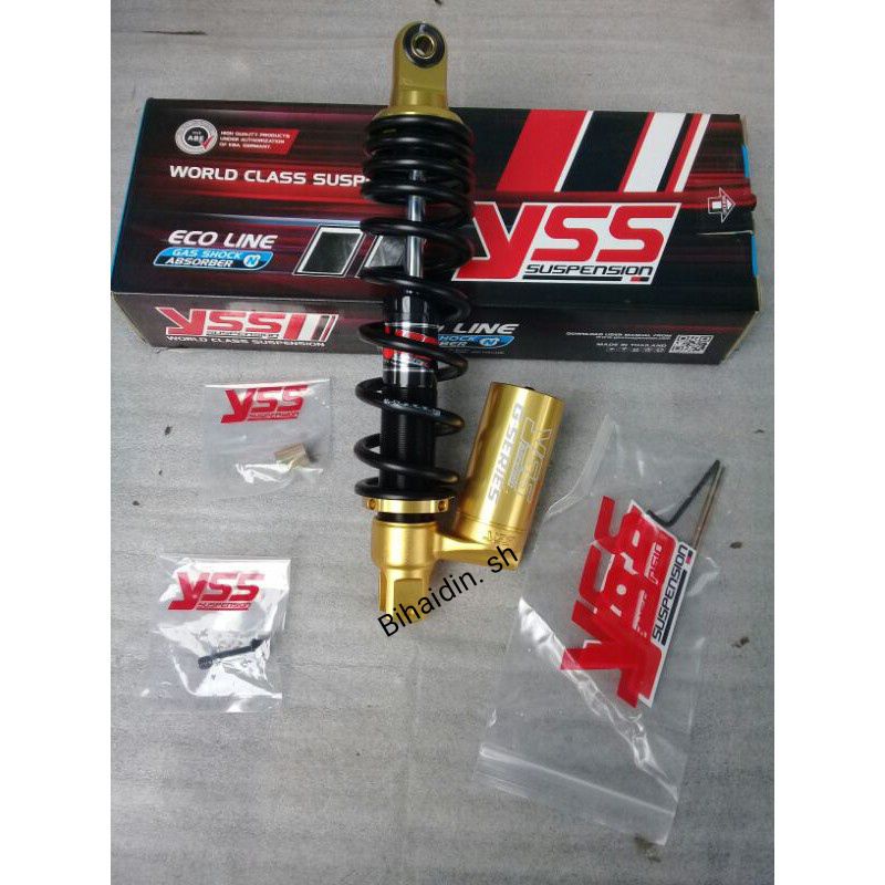 Jual shock yss c euro gold series 300,330mm mio,beat,xeon,xride,scoopy,vario,lexi,genio,fazzio ...
