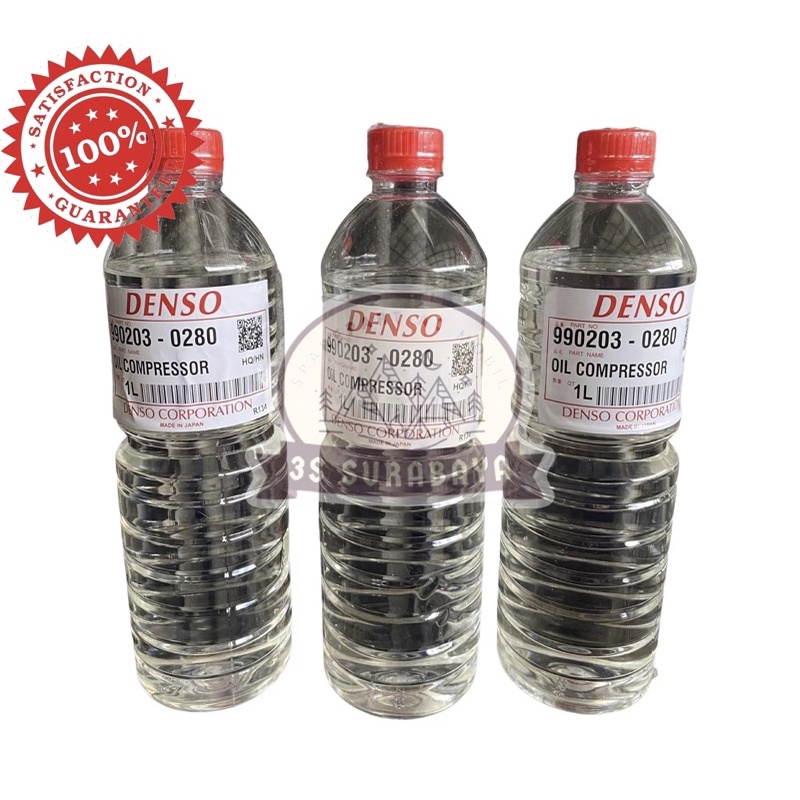 Jual Oli Kompresor R134 R134A Denso Asli Jepang NDW 8 1 Liter Botol ...