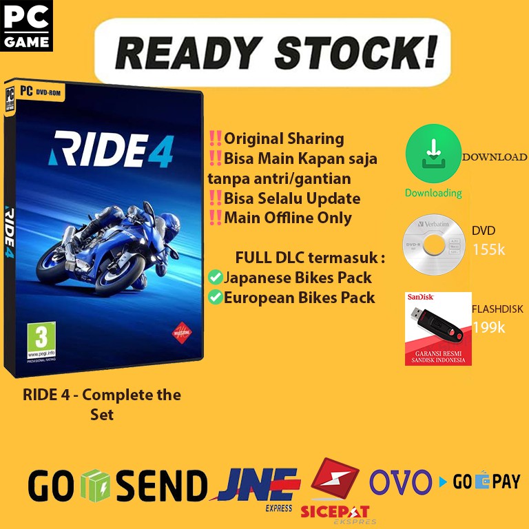 Jual RIDE 4 Complete the Set - PC Original | Shopee Indonesia