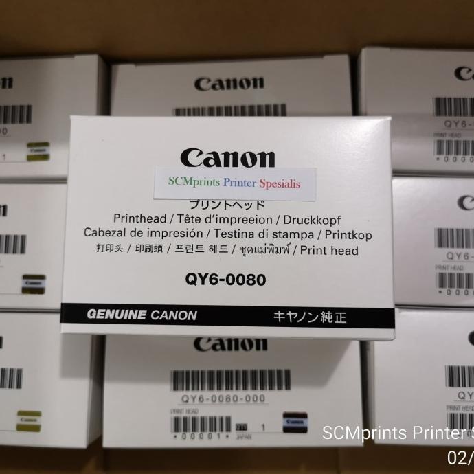 Jual Print Head Canon Ix6560, Printhead Ix6560 Qy6-0080 Original Murah ...