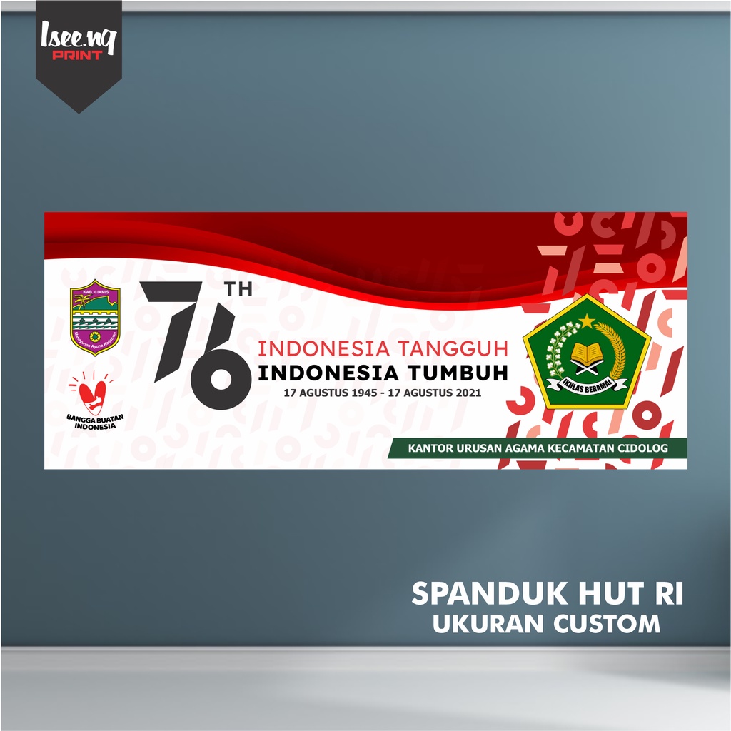 Jual Spanduk Banner HUT RI Dirgahayu Republik Indonesia_2x1 Meter ...