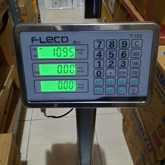 Jual Timbangan 300 Kg Digital Duduk Besi / Timbangan Besar Pabrik ...