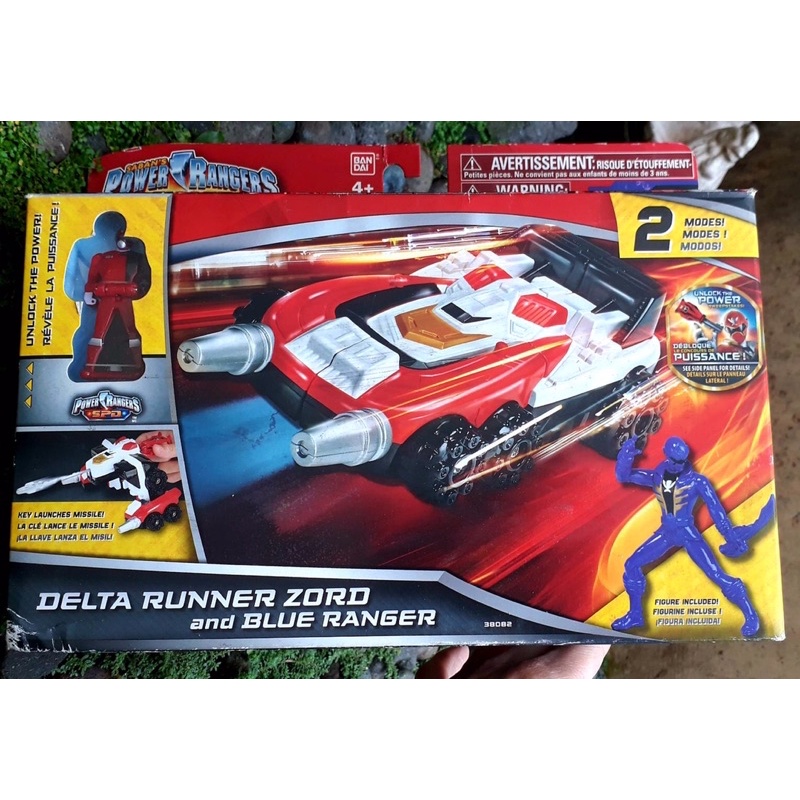 Jual POWER RANGERS SUPER MEGA FORCE SABANS DELTA RUNNER ZORD SPD BANDAI ...