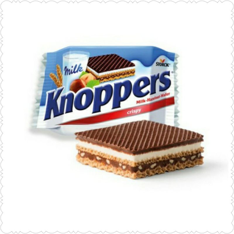 Jual Knoppers Wafer Milk 75gr | Shopee Indonesia