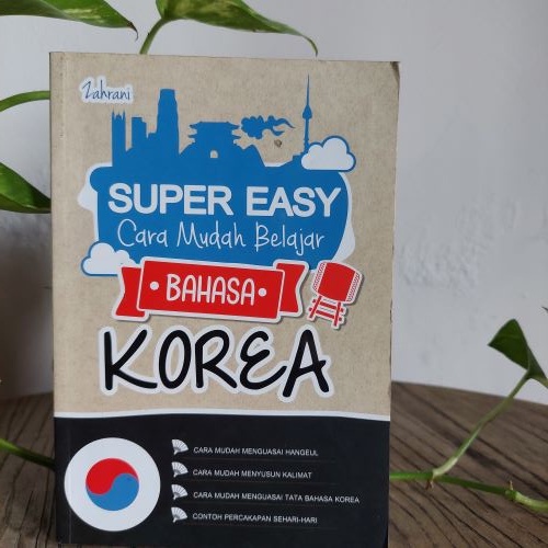 Jual Kamus : Buku Pendidikan : Super Easy Cara Mudah Belajar Bahasa Korea | Shopee Indonesia