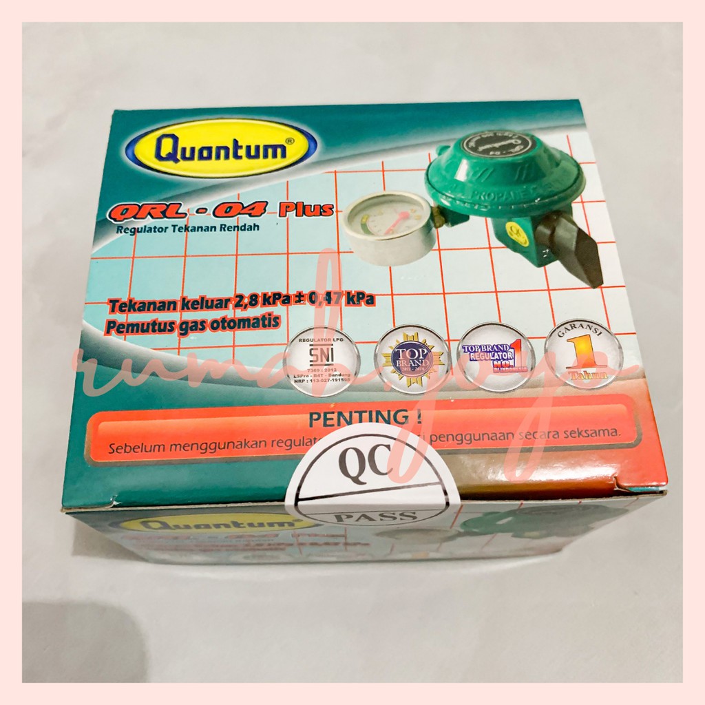 Jual Quantum Regulator QRL 04+ plus | Regulator LPG | Shopee Indonesia