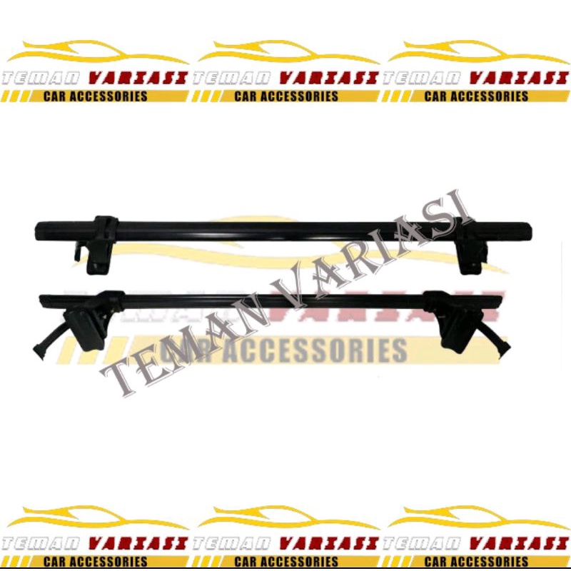 Jual CROSS CROS BAR RACK RAK BAGASI MOBIL JEPIT BODY PLATINUM UNIVERSAL ...