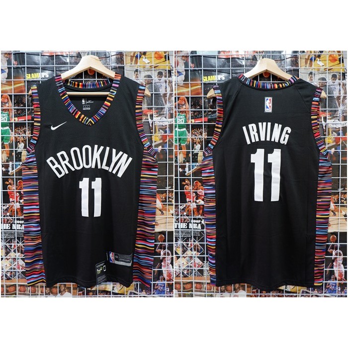 Jual BROOKLYN #11 IRVING CITY EDITION HITAM 19-20 | Shopee Indonesia