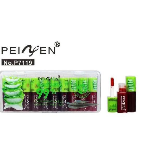 Jual mm W7C HARGA PERBOX - MIKA 10 MUNGIL ALOE merah - LIPTINT PNF ALOE ...