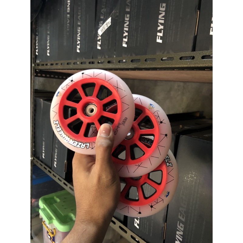 Jual lazerwheelz led wheels roda sepatu roda dengan nyala led | Shopee ...