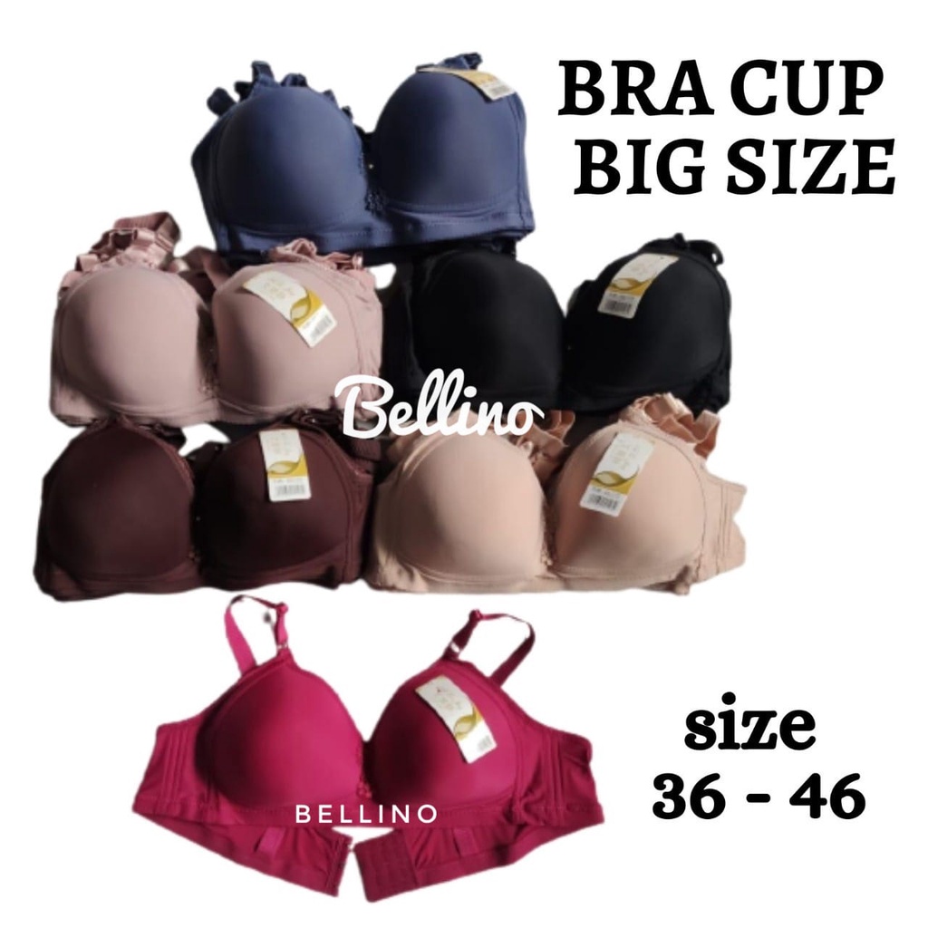Jual Bellino - Bra Big Size Kait 3 Bh Size Jumbo Murah Kutang Ibu Bh Besar Nyaman Bh Wanita ...