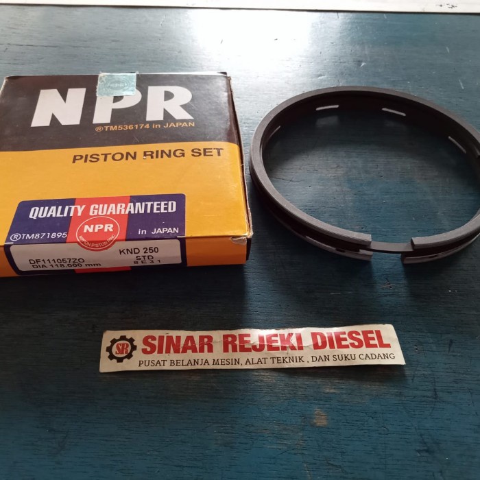 Jual Piston Ring Per Seker Per Seher Mesin Diesel Kubota KND250 KND 250 zg | Shopee Indonesia