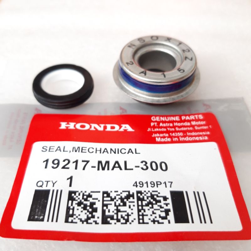Jual Seal Water Pump Vario Pcx Adv Mechanical Mal Original 19217-MAL-300 2 BAGIAN | Shopee Indonesia