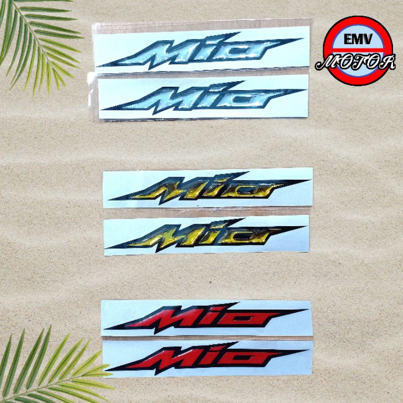 Jual emblem sticker timbul mio | Shopee Indonesia
