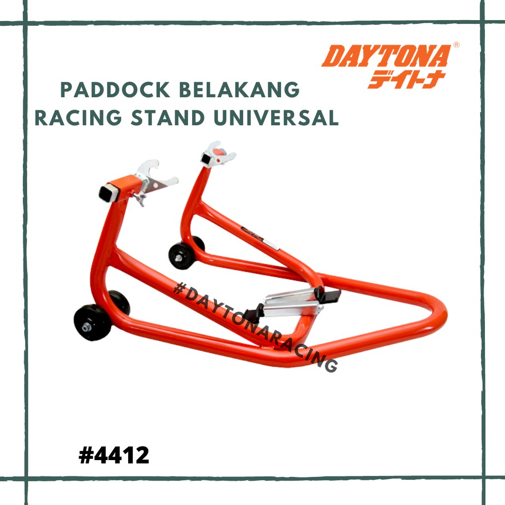 Jual Daytona Paddock Belakang Motor Racing Stand Universal 4412 Pedok ...
