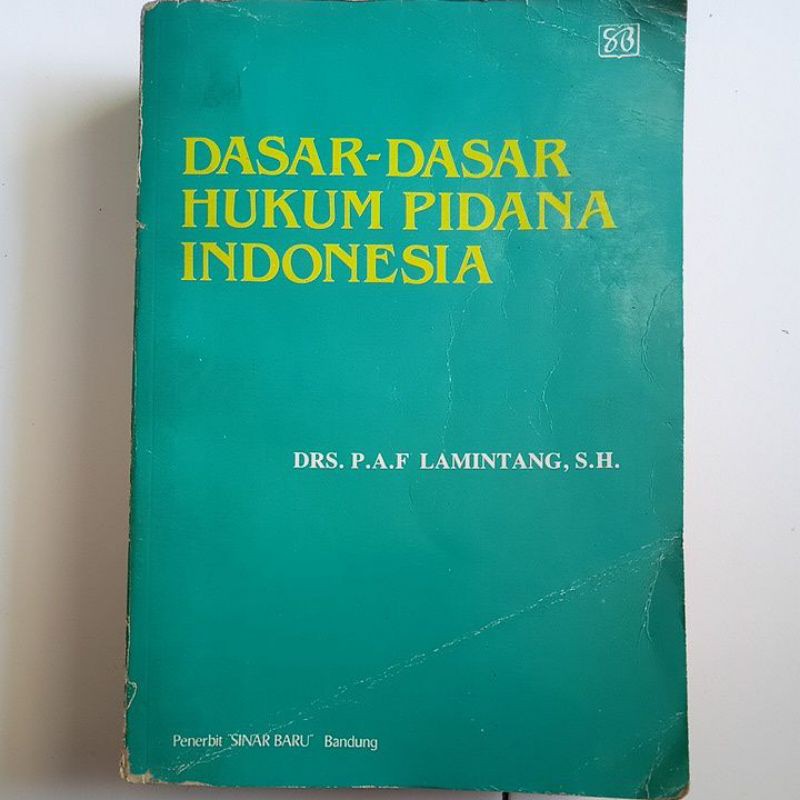 Jual Dasar-dasar Hukum Pidana Indonesia | Shopee Indonesia
