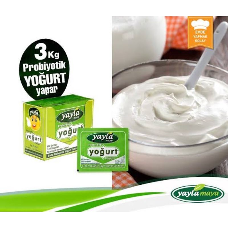 Jual Yogurt Starter | Biang Yoghurt Probiotik from TURKEY 1 gram # ...