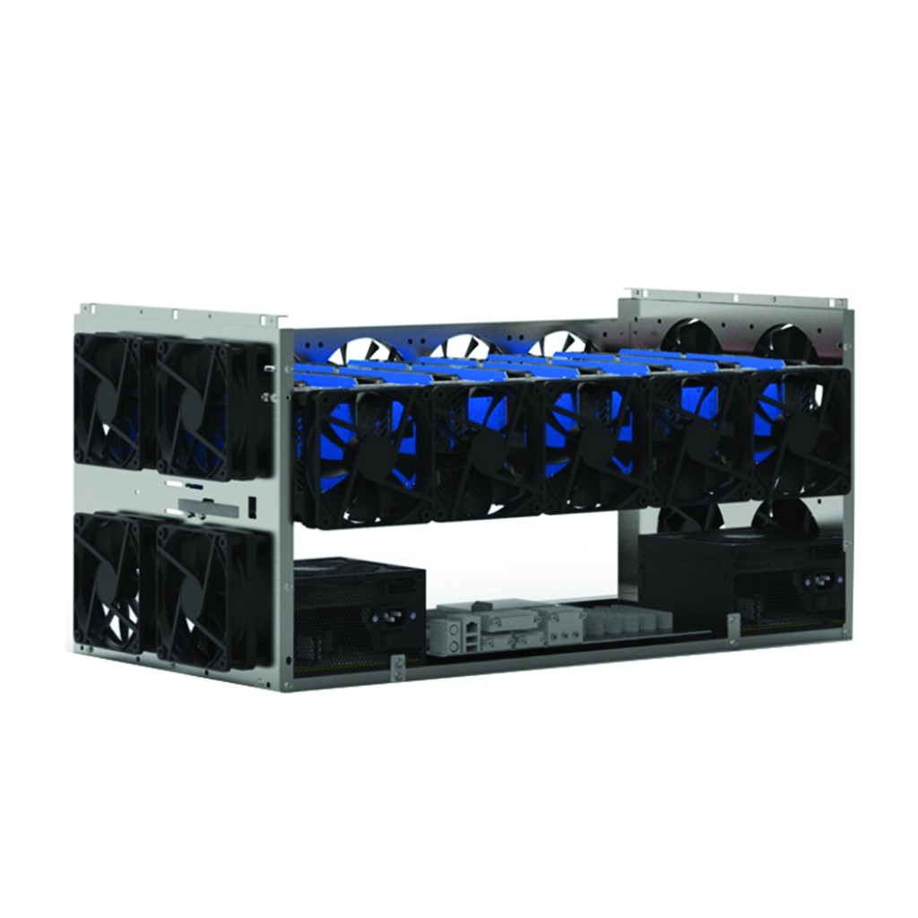 Jual GPU Frame : 6-10 GPU Galvanized steel Stackable Open Air Mining ...