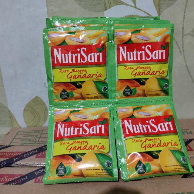 Jual Nutrisari all variant 1 renteng 10 sachet | Shopee Indonesia