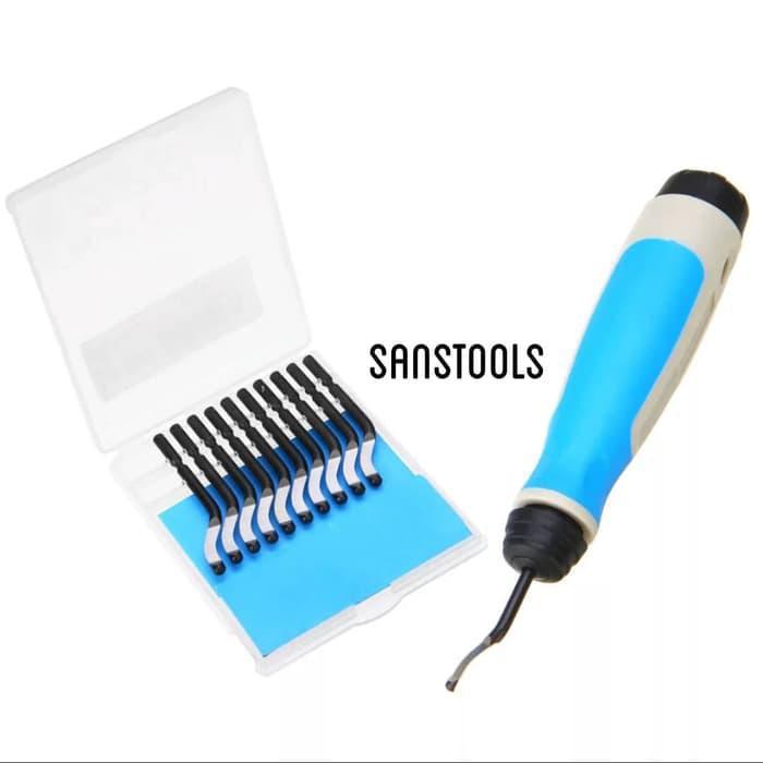 Jual Deburring tool Model Noga NG1001 + BS1010 deburing burr handle ...