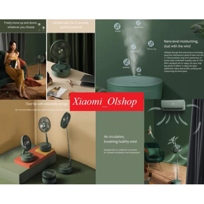 Jual Xiaomi Youpin Edon Portable Fan E908B Kipas Angin Lipat - Putih, Basic Ivomas.Nusantara ...