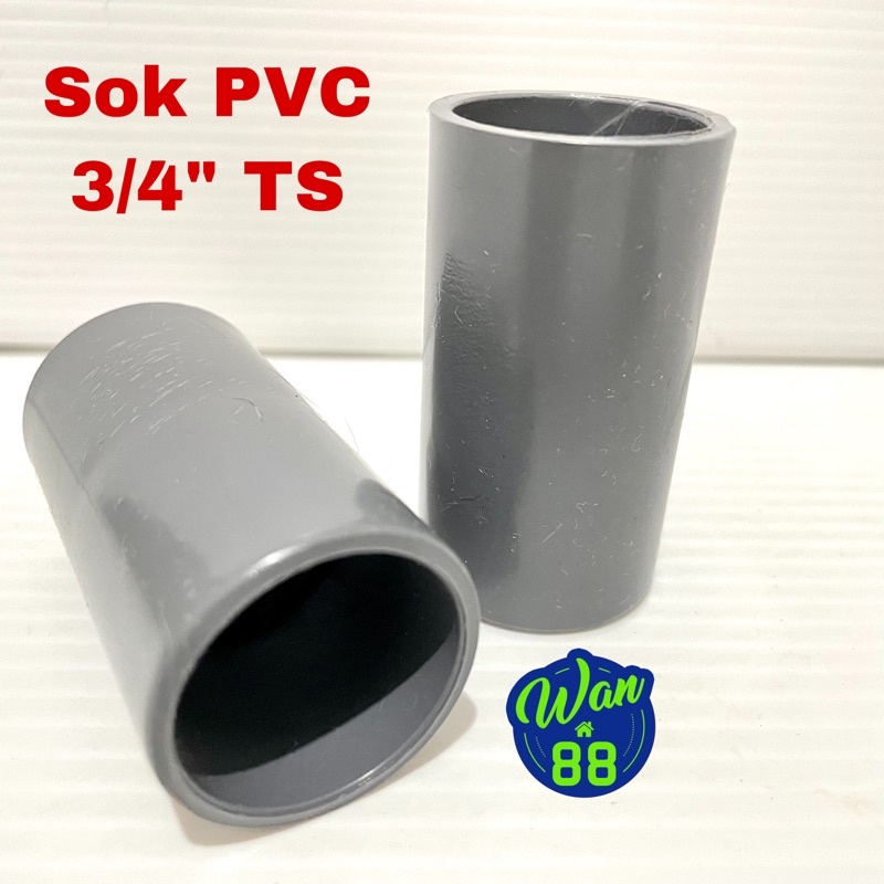 Jual Sok pipa PVC Jaya TS 3/4" Sambungan pipa PVC polos | Shopee Indonesia